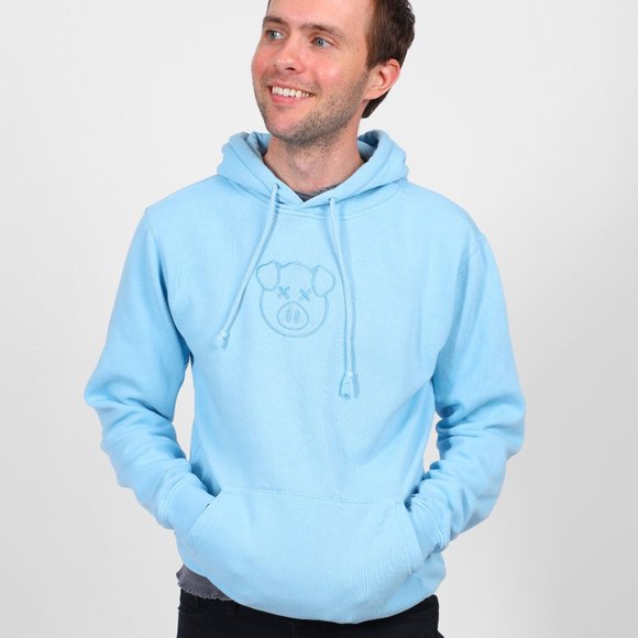Shane Dawson | Sweaters | Shane Dawson Merch Blue Pig Hoodie Authentic ...